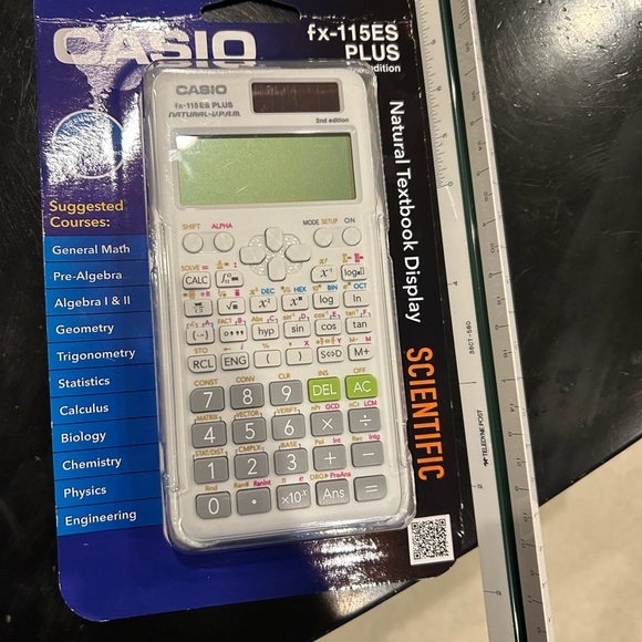Casio | Other | Casio Fx15es Plus Scientific Calculatorator | Poshmark